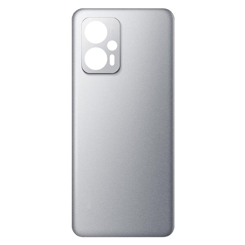 Back Panel Cover for Xiaomi Redmi K50i 5G - Silver - Maxbhi.com