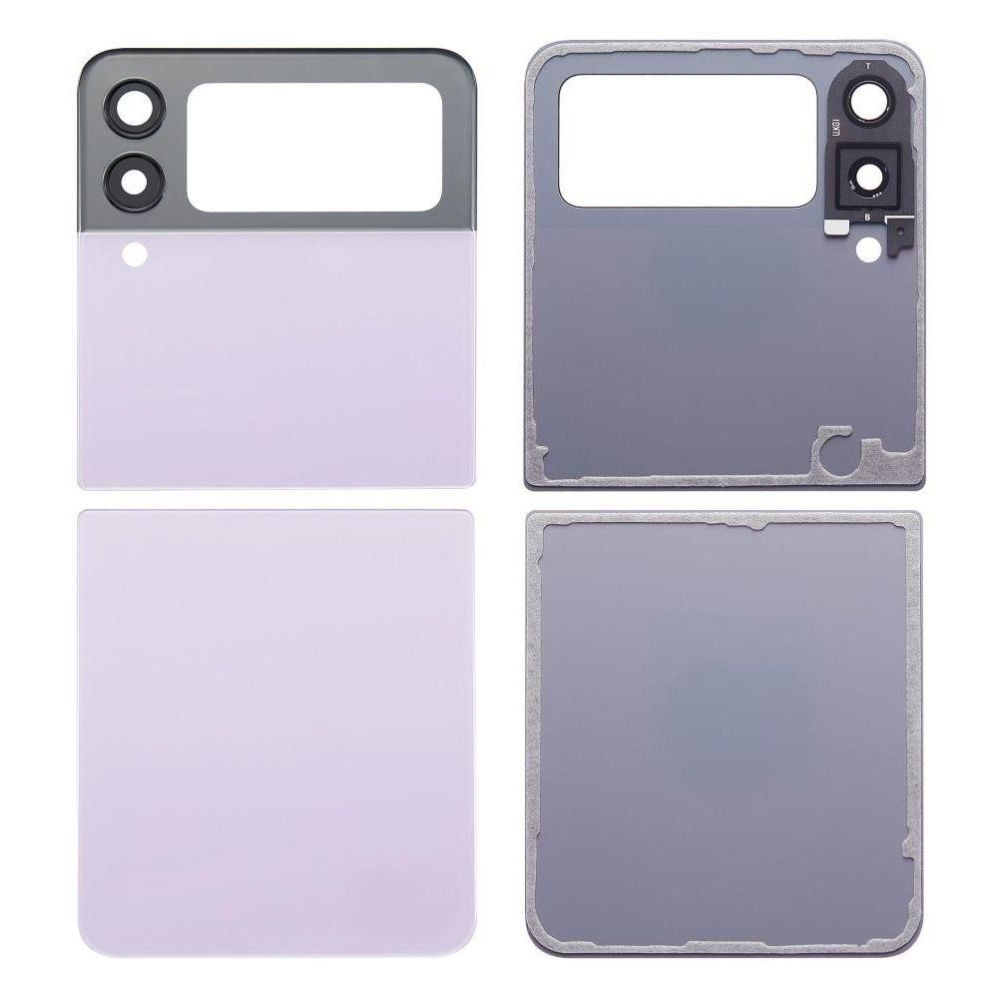 Back Panel Cover for Samsung Galaxy Z Flip4 5G - Purple - Maxbhi.com