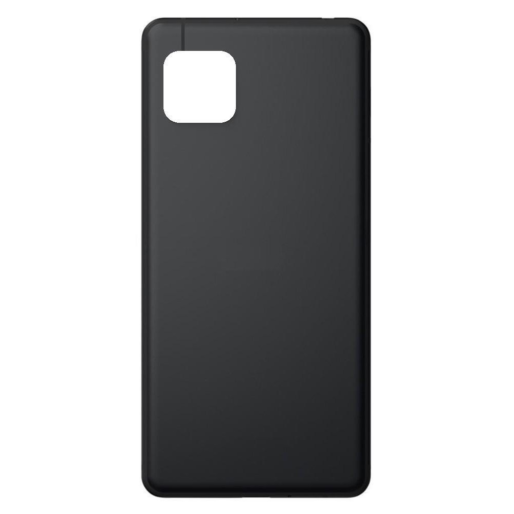 Back Panel Cover for Sharp Aquos Sense 5G - Black - Maxbhi.com