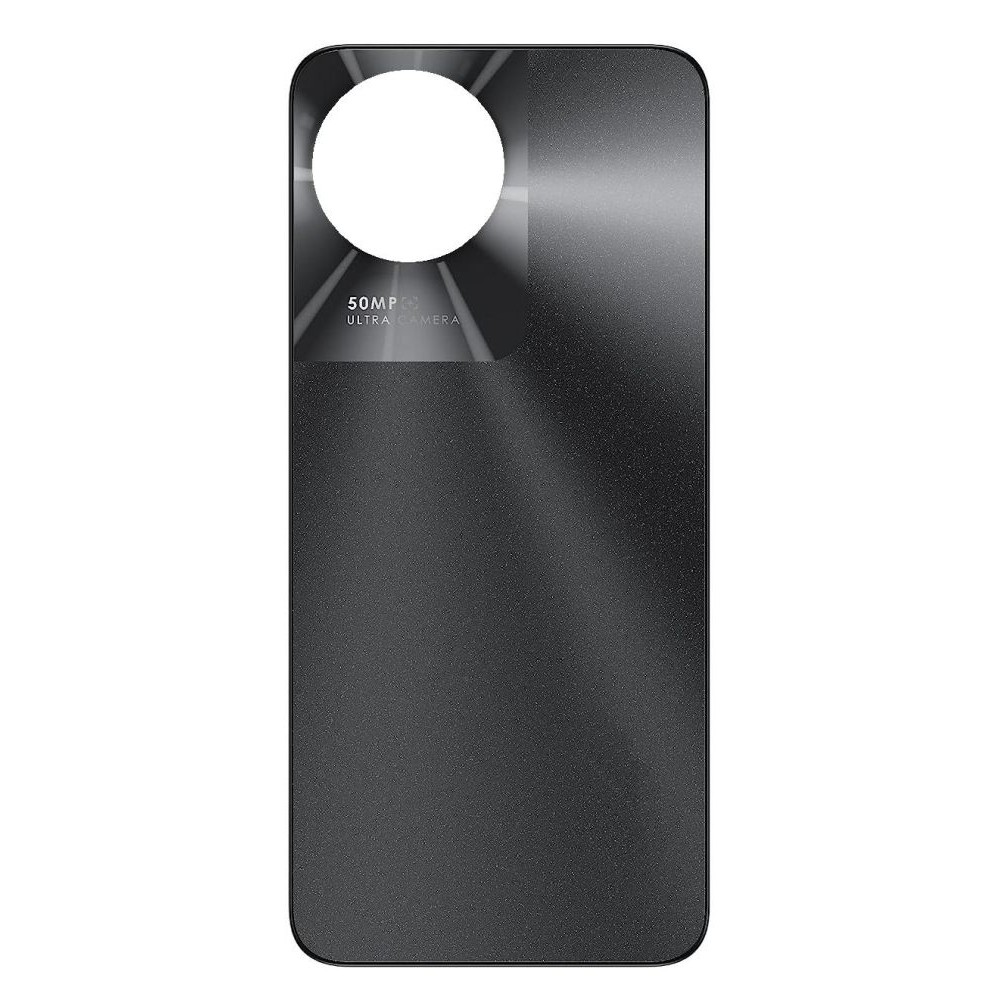 Back Panel Cover for Itel S23 - Black - Maxbhi.com