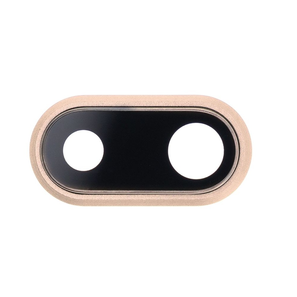 Camera Lens Glass with Frame for Apple iPhone 8 Plus Gold by Maxbhi.com
