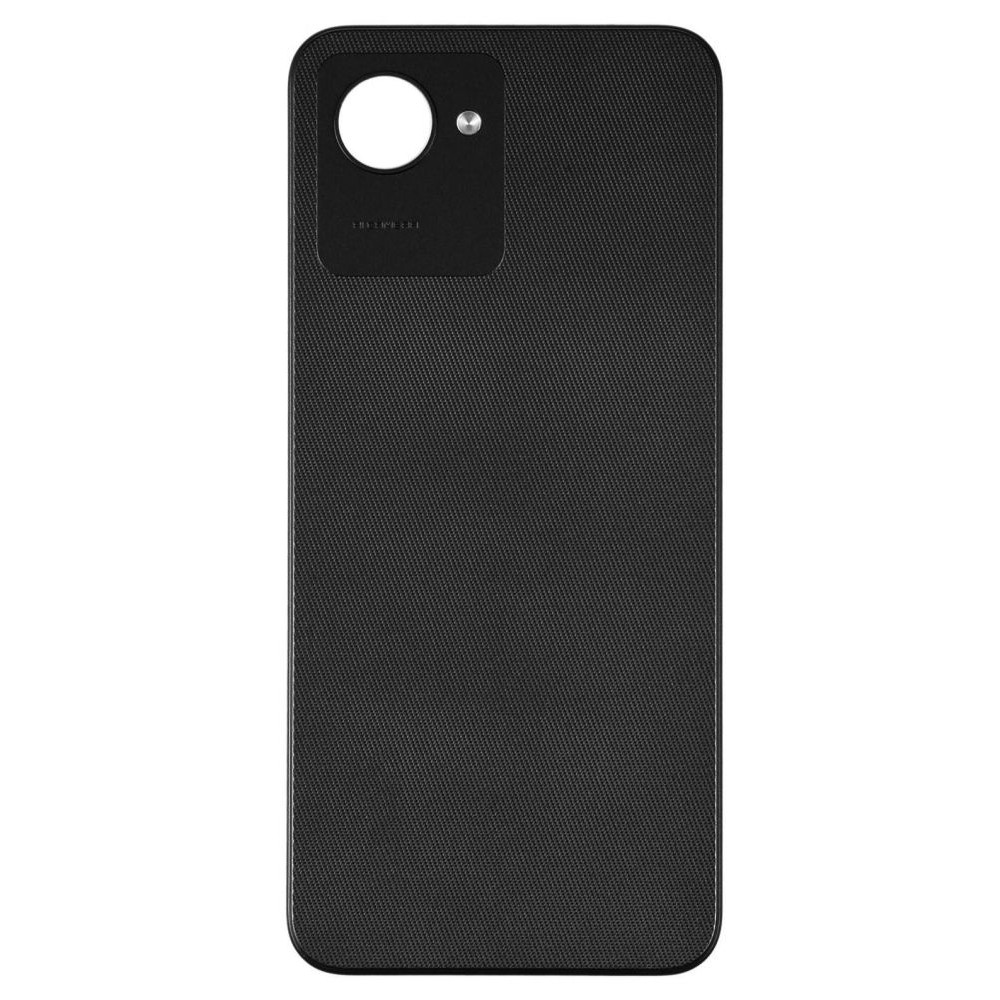 Back Panel Cover for Realme C30 - Black - Maxbhi.com