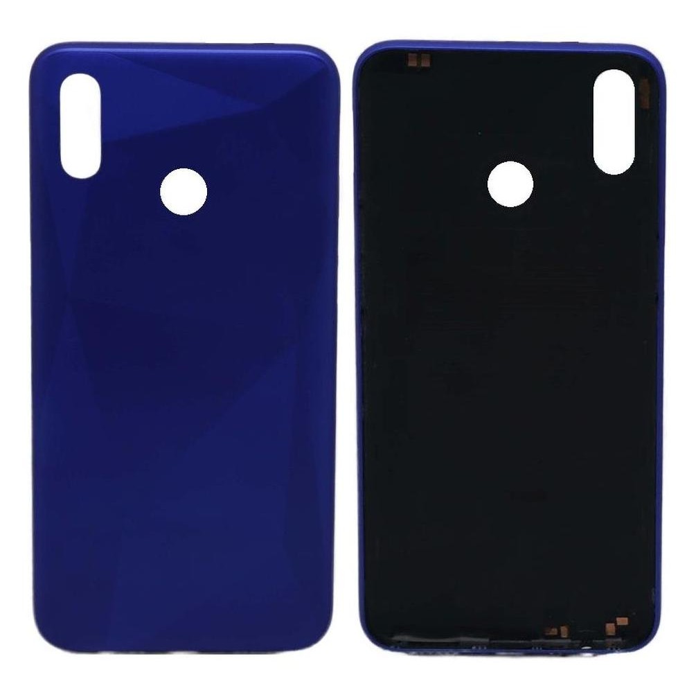 Back Panel Cover for Realme 3i - Blue - Maxbhi.com