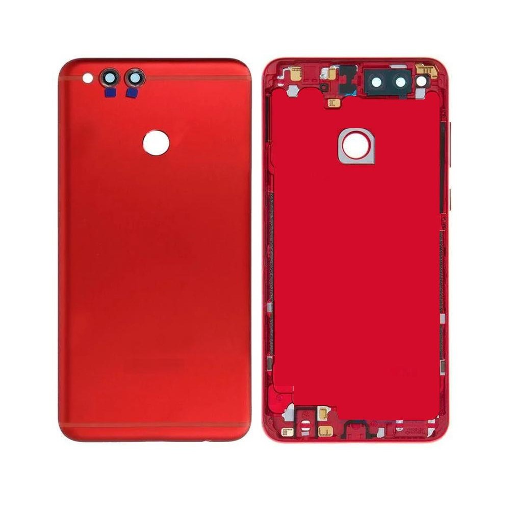 Back Panel Cover for Honor 7X - Red - Maxbhi.com