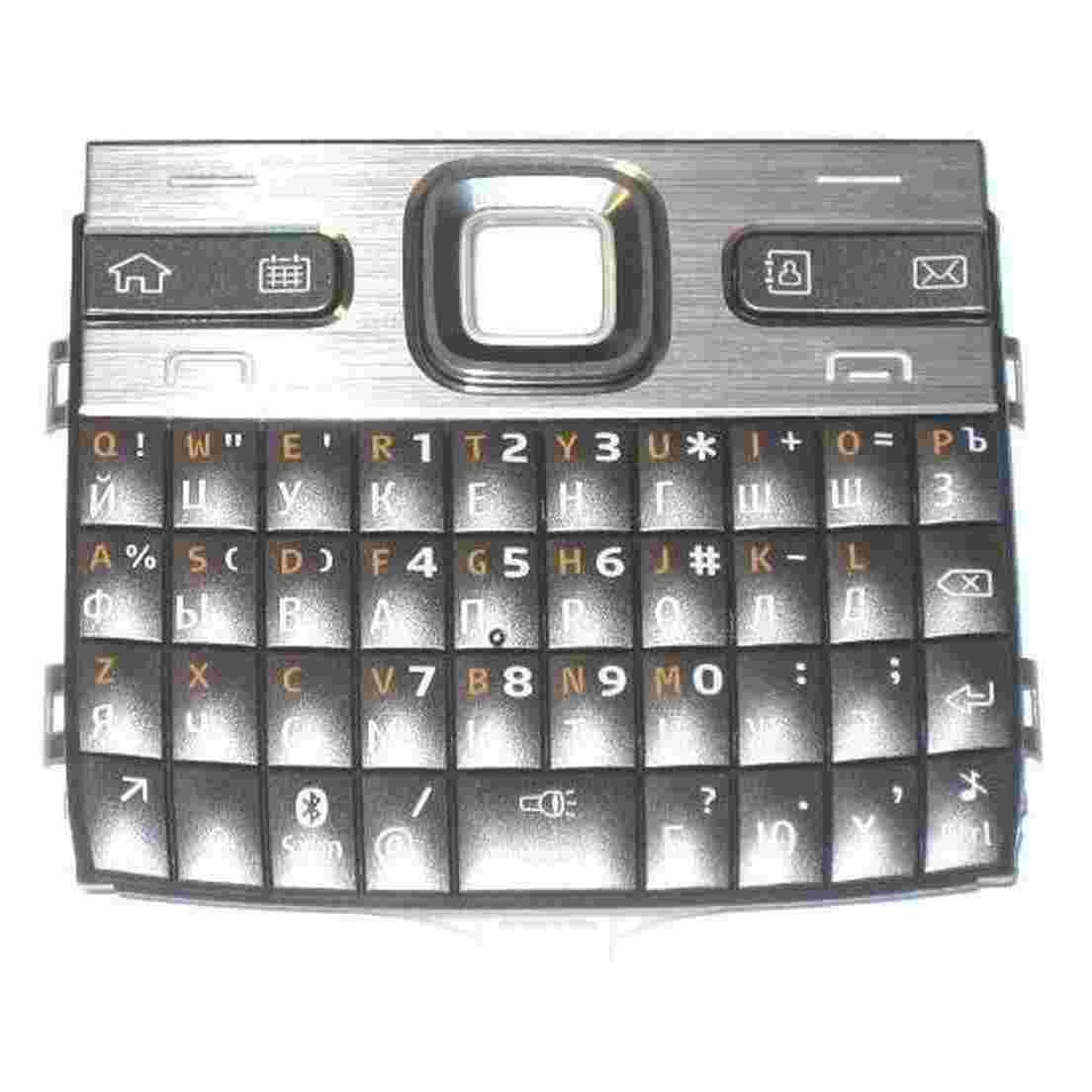 Keypad For Nokia E72 - Grey - Maxbhi.com