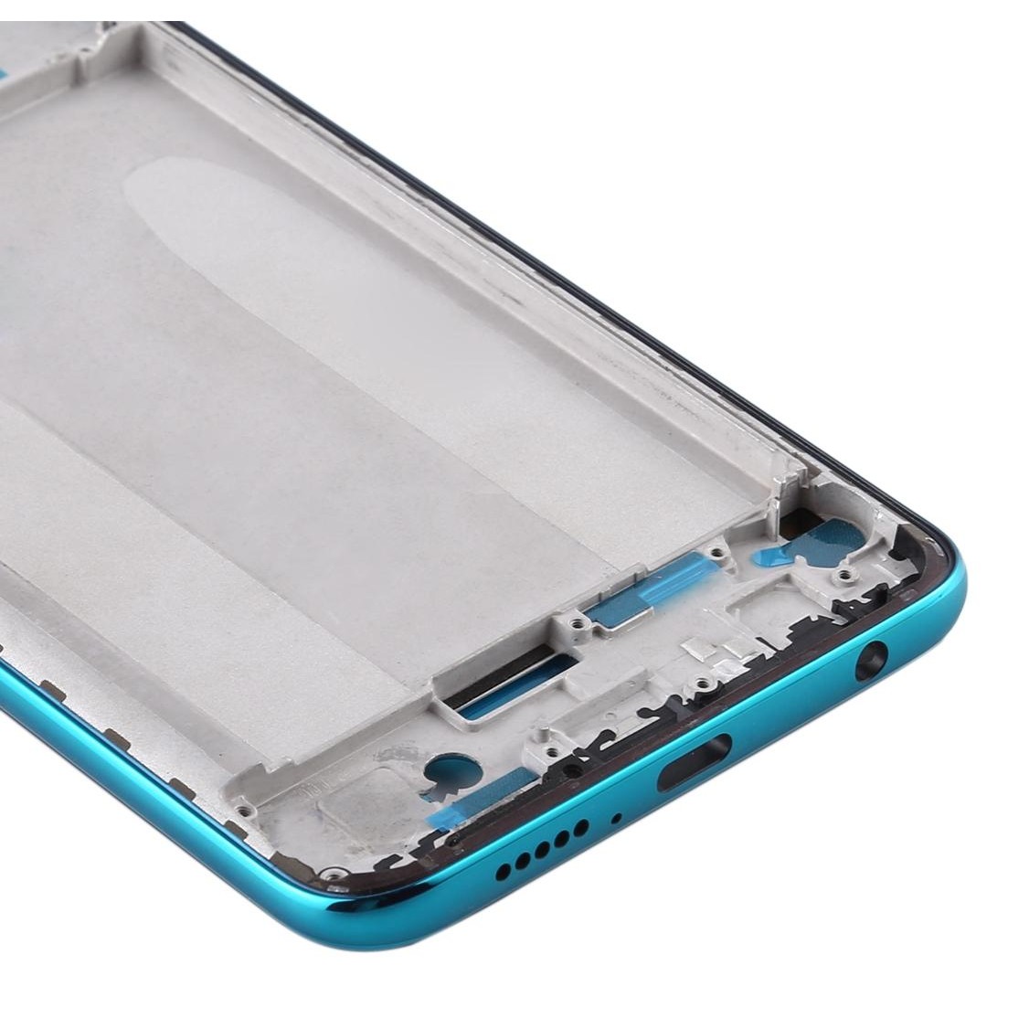 LCD Frame Middle Chassis for Xiaomi Redmi Note 9 Pro - Blue by Maxbhi.com