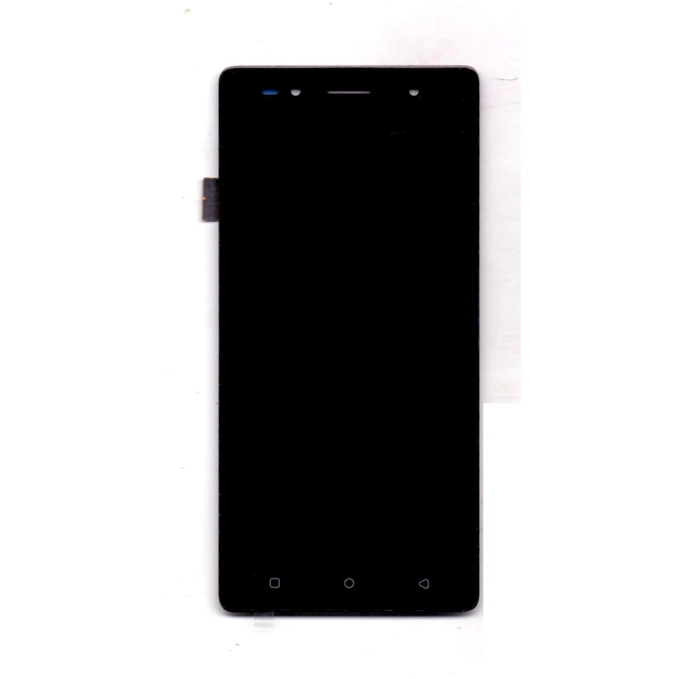 LCD with Touch Screen for Lava Z80 - Black by Maxbhi.com