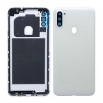 Back Panel Cover for Samsung Galaxy M11 - Black - Maxbhi.com