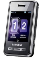 Specifications with spare part details for Samsung D980