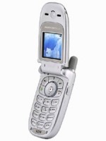 Specifications with spare part details for Motorola V220