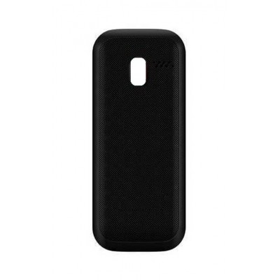Back Panel Cover for Intex A1 - Black - Maxbhi.com