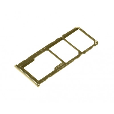 SIM Card Holder Tray for Oppo A7 - Gold - Maxbhi.com