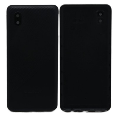 Back Panel Cover for Samsung Galaxy M01 Core - Black - Maxbhi.com