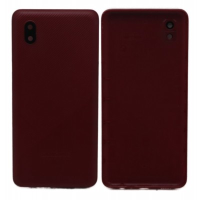 Back Panel Cover for Samsung Galaxy M01 Core - Red - Maxbhi.com