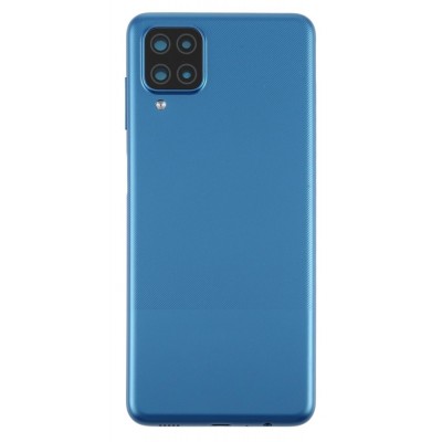 Back Panel Cover for Samsung Galaxy A12 - Blue - Maxbhi.com