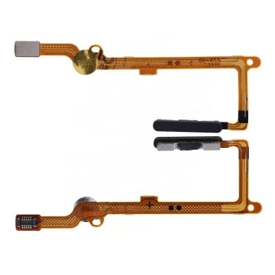 Fingerprint Sensor Flex Cable for Huawei Nova 8i Black by Maxbhi.com