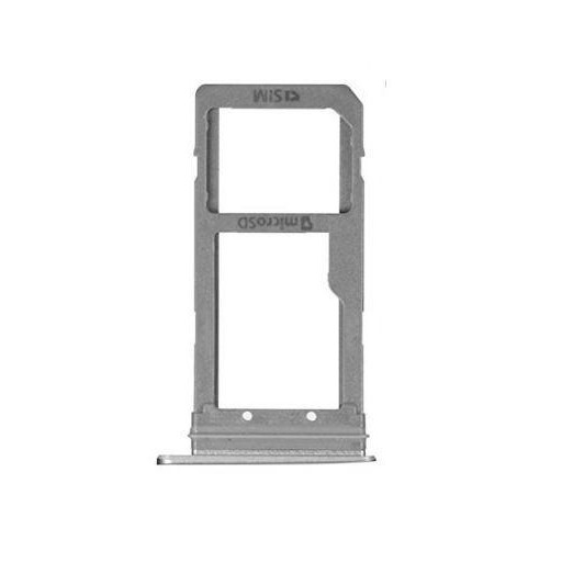 SIM Card Holder Tray for Samsung Galaxy S7 - Silver - Maxbhi.com