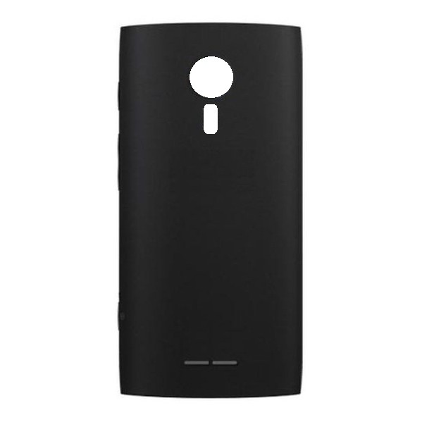 Back Panel Cover for Alcatel One Touch Flash 2 - Grey - Maxbhi.com