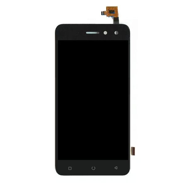 LCD with Touch Screen for Itel A33 - White by Maxbhi.com