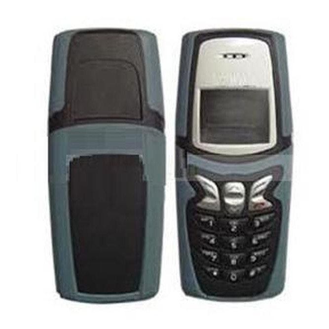 Housing for Nokia 5210 Black & Swamp Green - Maxbhi.com