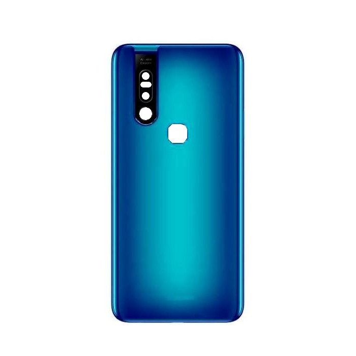 Back Panel Cover for Infinix S5 Pro - Cyan - Maxbhi.com