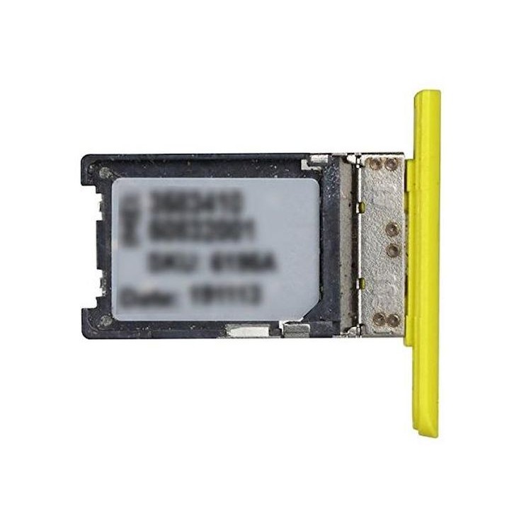 SIM Card Holder Tray for Nokia Lumia 1520 - Yellow - Maxbhi.com