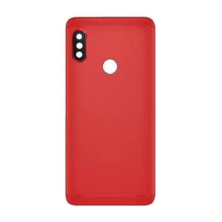 Back Panel Cover for Xiaomi Redmi Note 5 Pro 6GB RAM - Red - Maxbhi.com