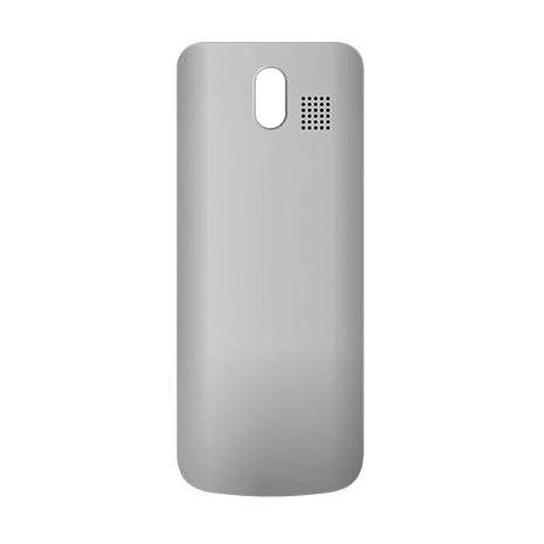 Back Panel Cover for Intex Blade - Silver - Maxbhi.com