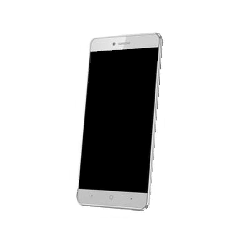 LCD with Touch Screen for Itel PowerPro P41 - Silver by Maxbhi.com