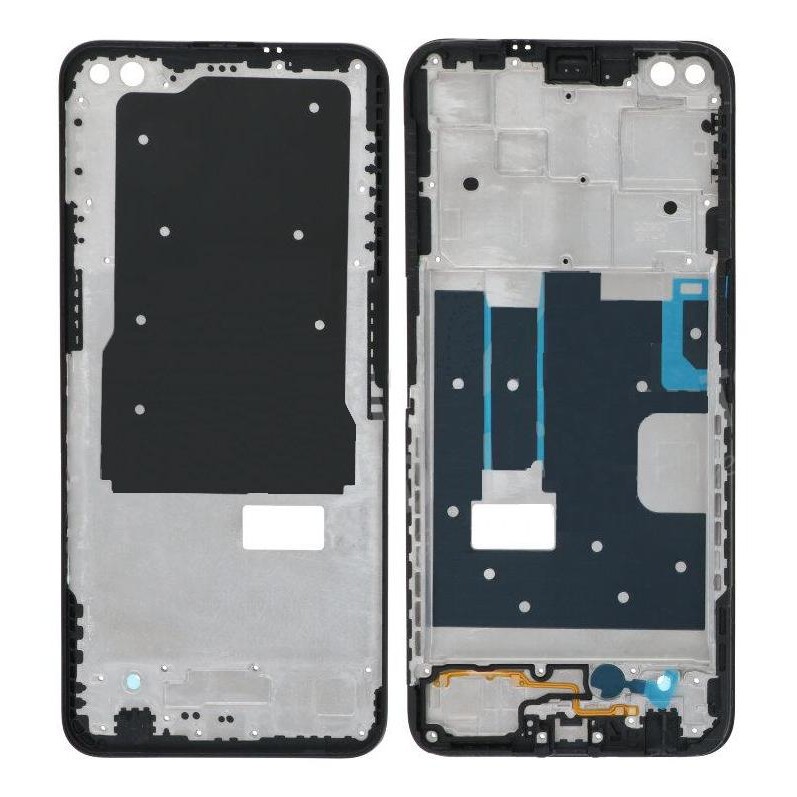 LCD Frame Middle Chassis for Oppo Reno4 Z 5G - White by Maxbhi.com