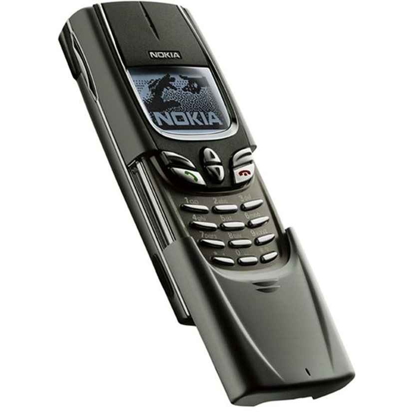 Back Panel Cover for Nokia 8890 - Black - Maxbhi.com