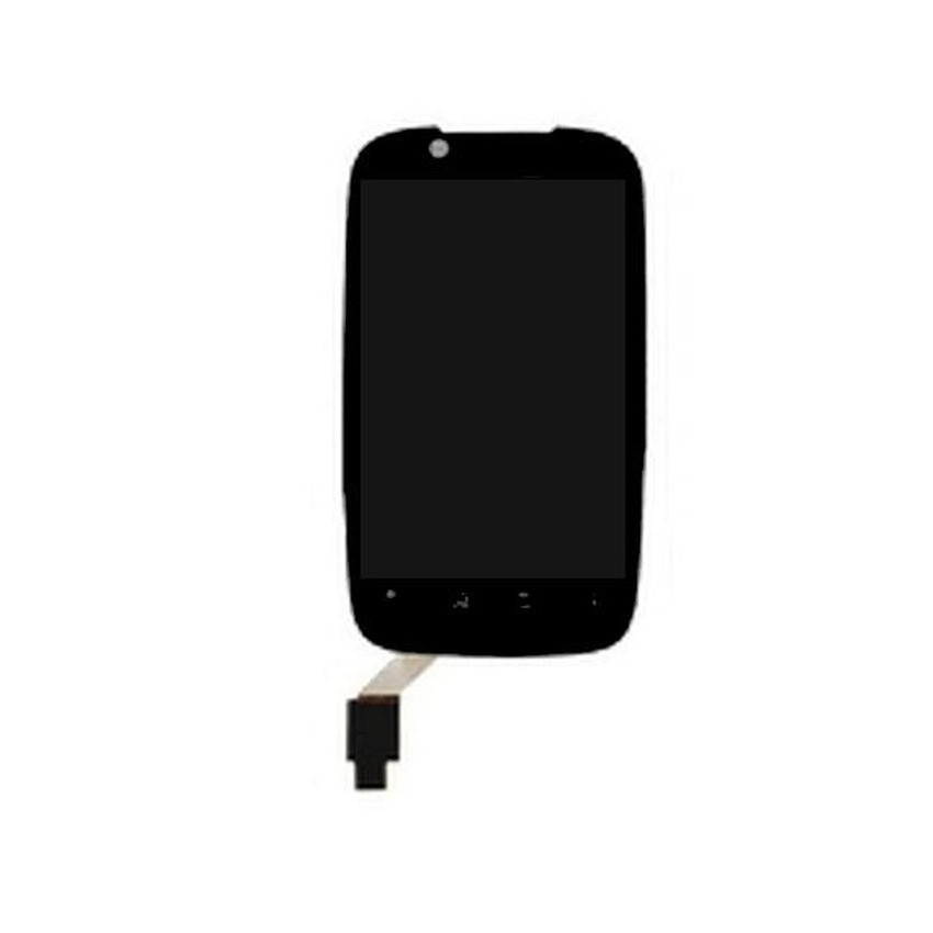 LCD with Touch Screen for Motorola Fire XT XT530 - Black by Maxbhi.com