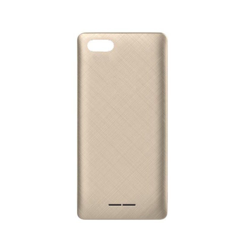 Back Panel Cover for QMobile M350 Pro - Gold - Maxbhi.com