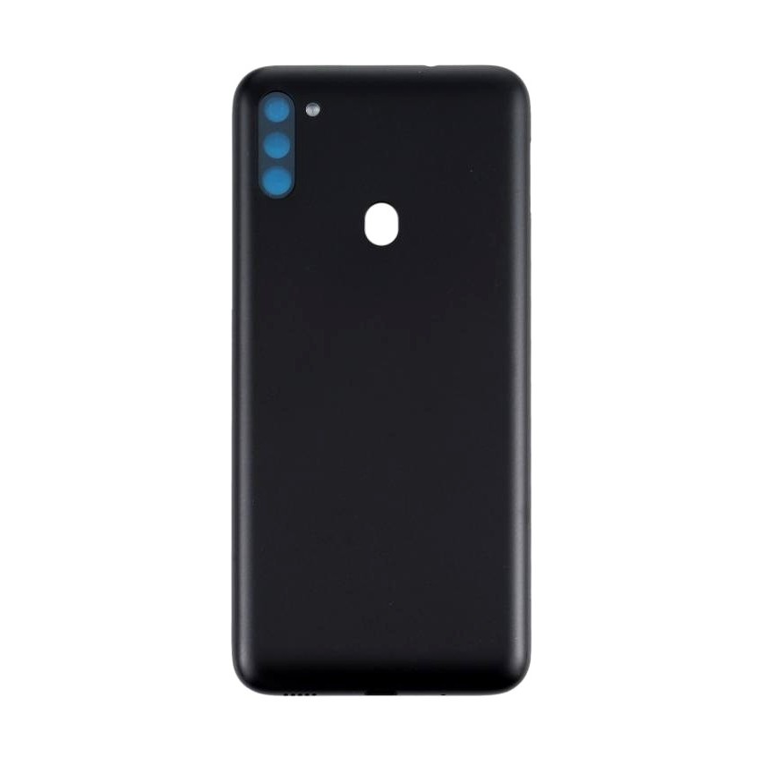 Back Panel Cover for Samsung Galaxy M11 - Black - Maxbhi.com