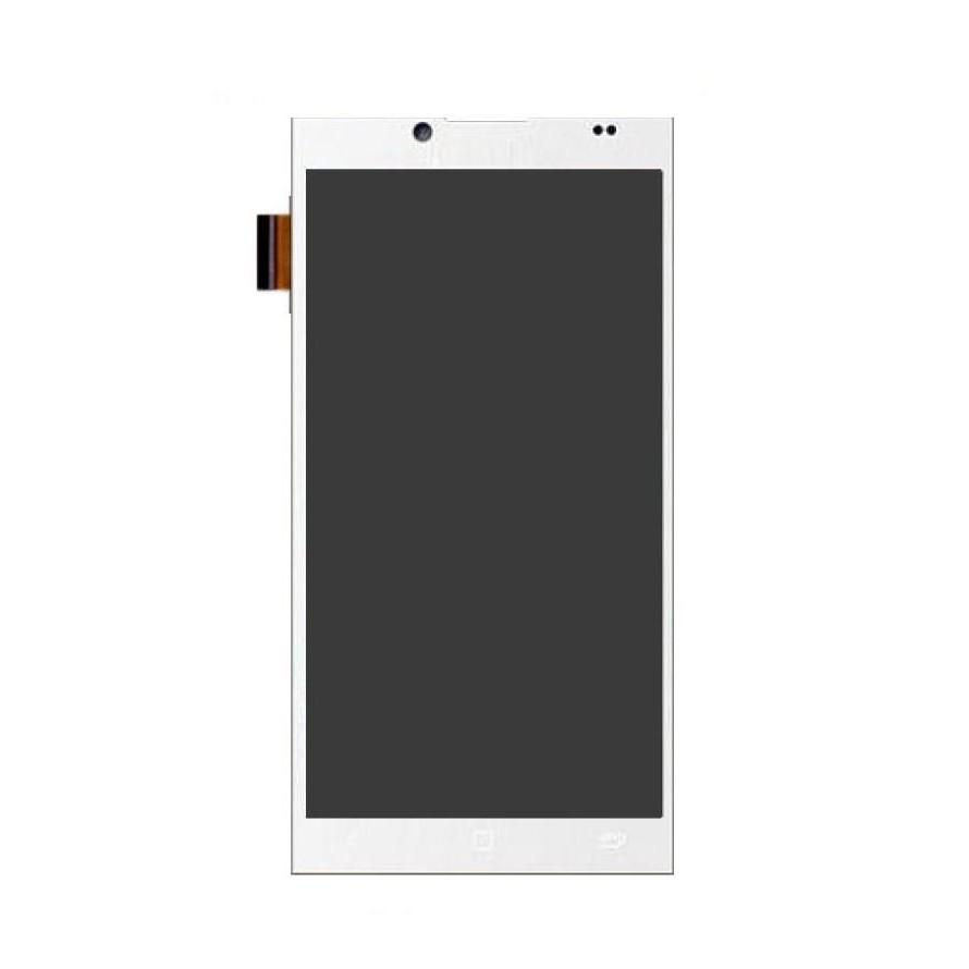 LCD with Touch Screen for Panasonic P66 Mega - Gold by Maxbhi.com
