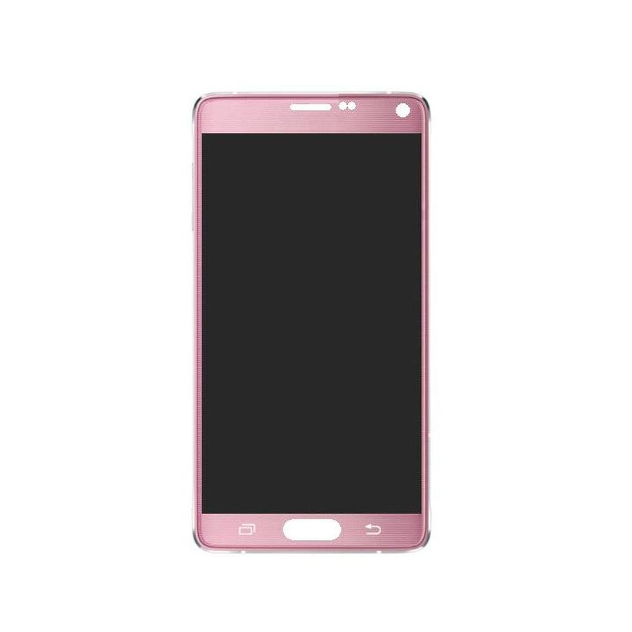 LCD with Touch Screen for Samsung Galaxy Note 4 Duos - Pink by Maxbhi.com