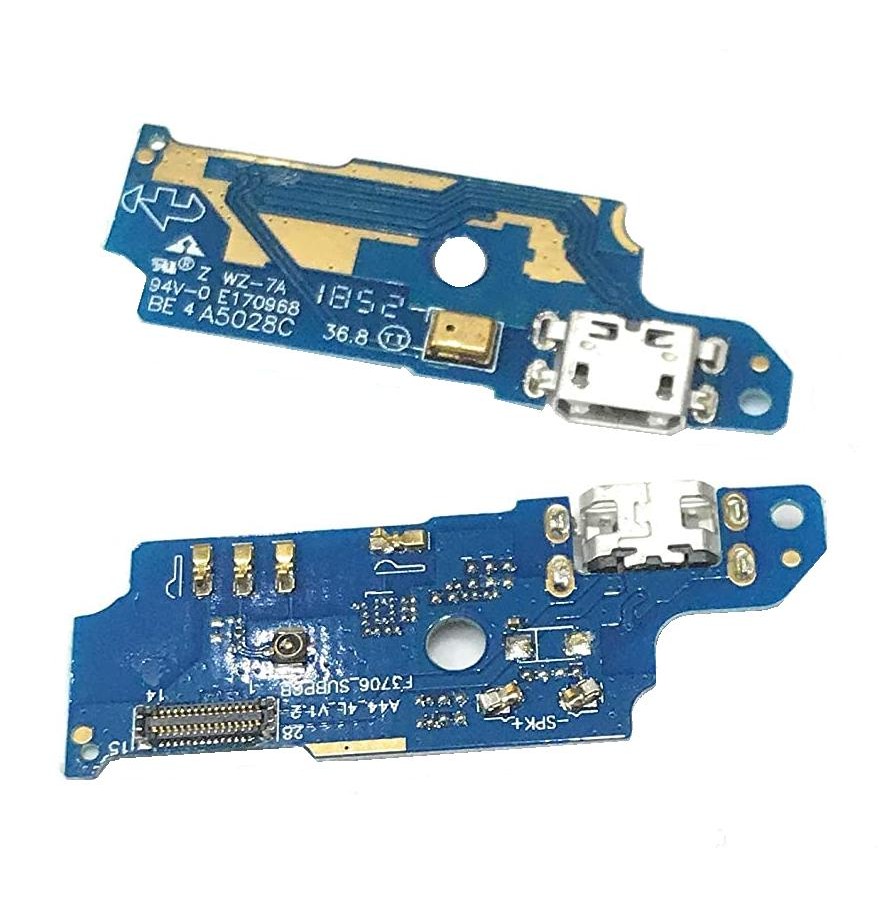 Charging Connector Flex PCB Board for Itel A44 Air by Maxbhi.com