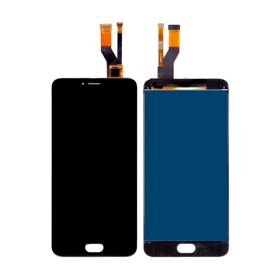 LCD With Touch Screen For Meizu M3 Note M681H Grey By Maxbhi