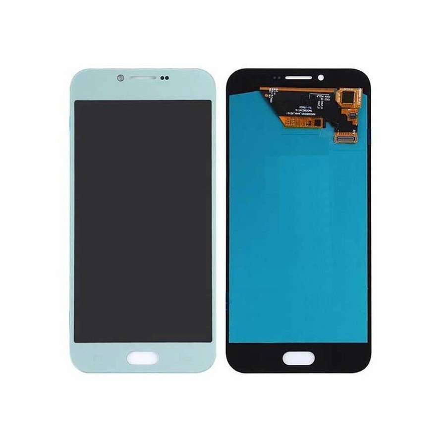 LCD with Touch Screen for Samsung Galaxy A8 - 2016 - Blue by Maxbhi.com