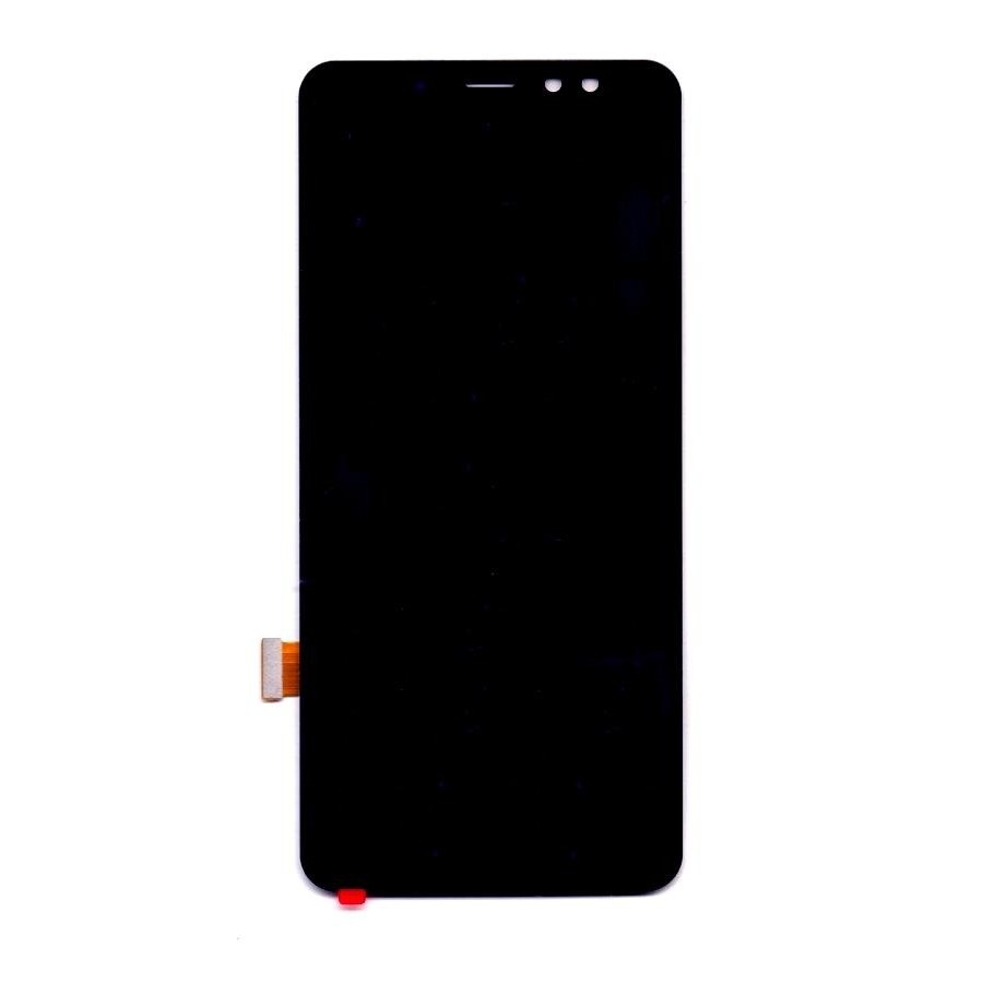 LCD with Touch Screen for Samsung Galaxy A8 Plus 2018 - Gold by Maxbhi.com