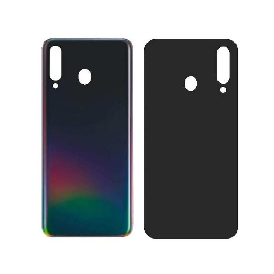 Back Panel Cover for Samsung Galaxy A60 - Black - Maxbhi.com