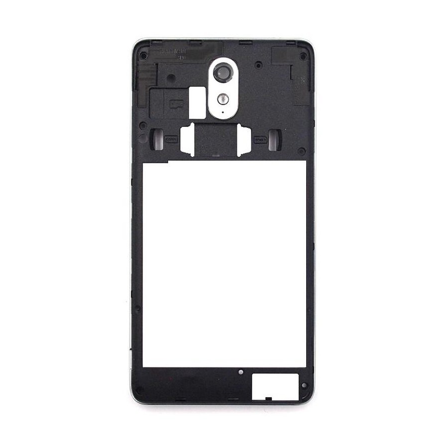 LCD Frame Middle Chassis for Lenovo Vibe P1m - White by Maxbhi.com