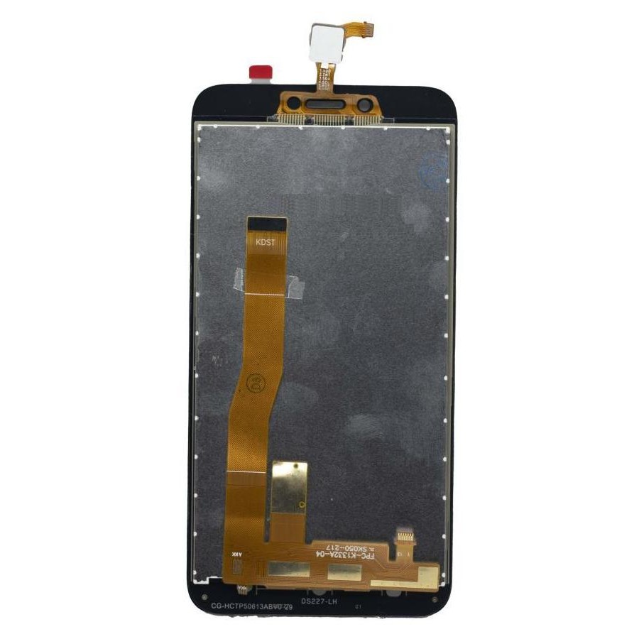 LCD with Touch Screen for Lava Z41 - White by Maxbhi.com