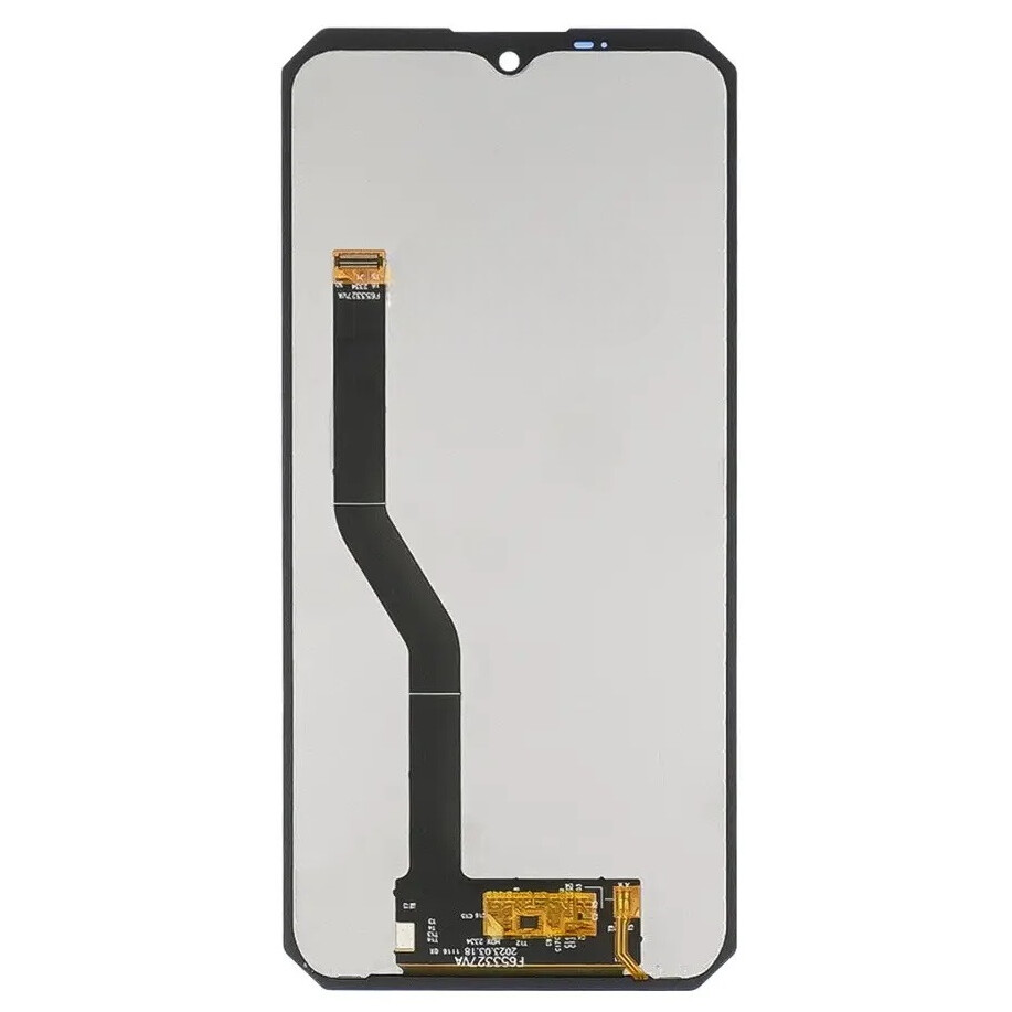 LCD with Touch Screen for Oukitel WP23S - White by Maxbhi.com