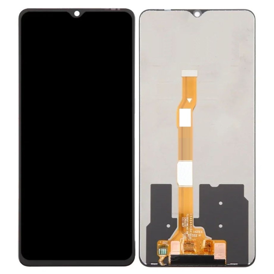 LCD with Touch Screen for Vivo Y27 4G - Black by Maxbhi.com