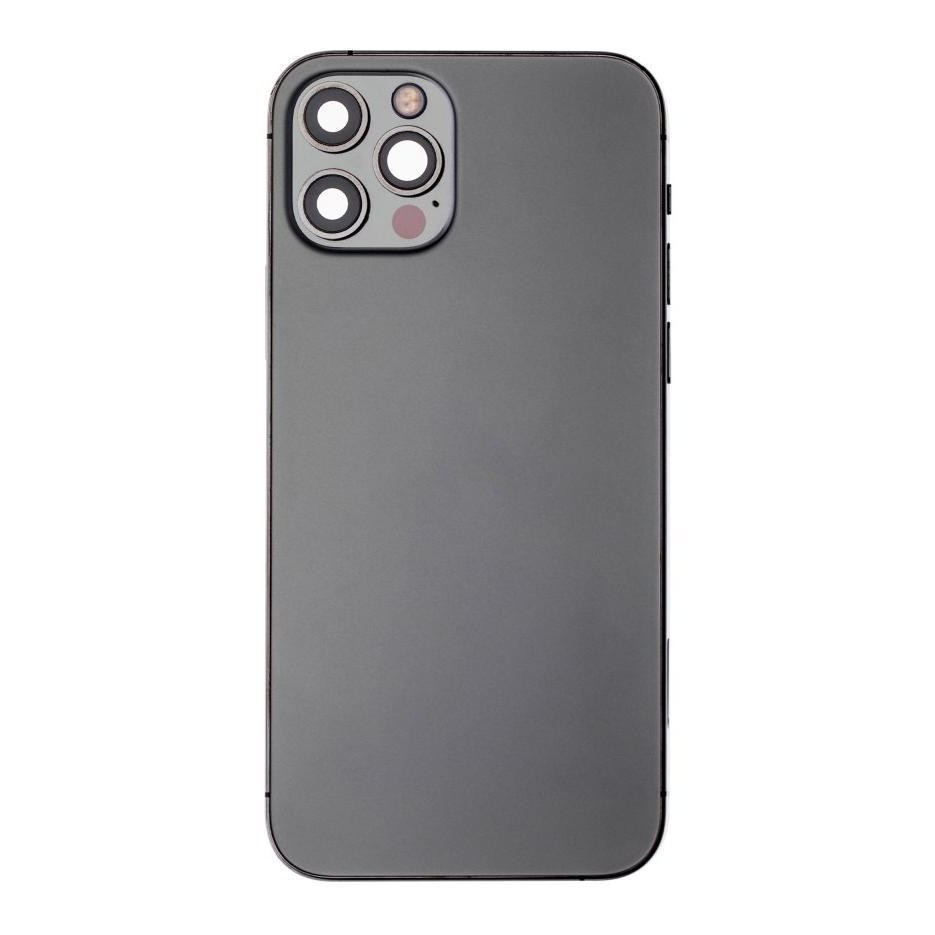 Full Body Housing for Apple iPhone 12 Pro - Black - Maxbhi.com