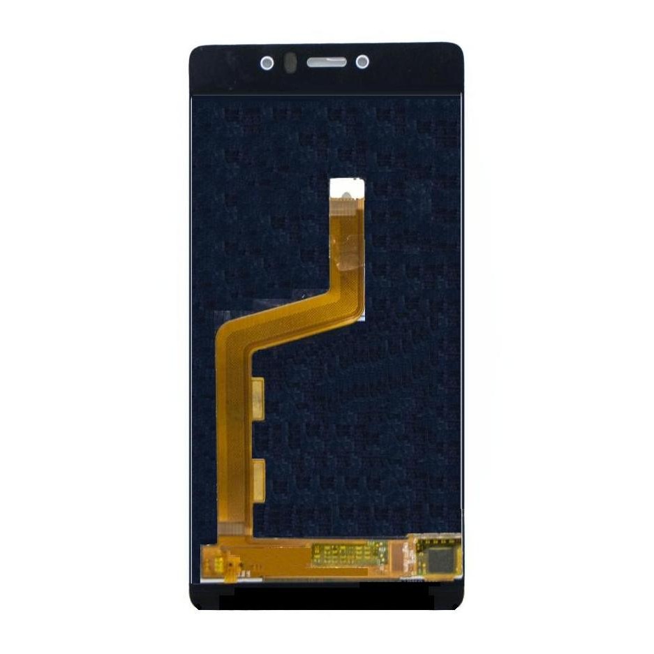 LCD with Touch Screen for Lyf Water 1 - White by Maxbhi.com