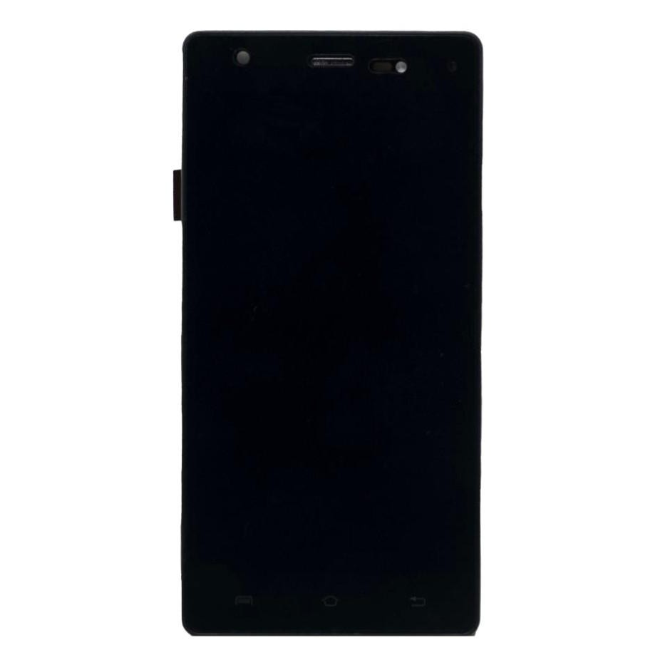 LCD with Touch Screen for Lava V2s - Black by Maxbhi.com