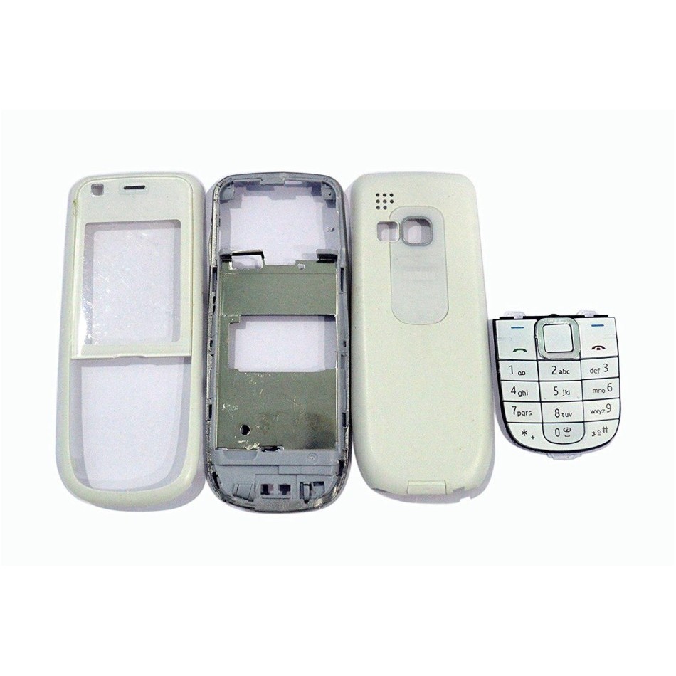 Full Body Housing for Nokia 3120 classic - White - Maxbhi.com