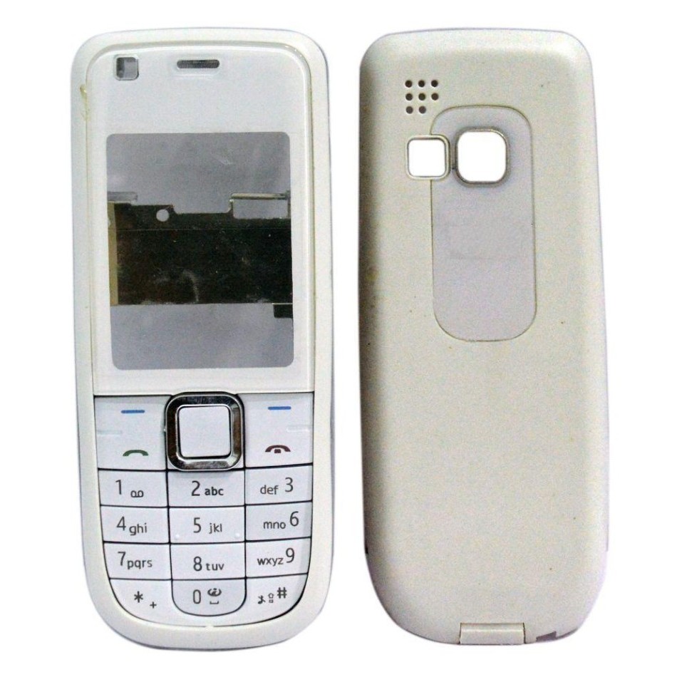 Full Body Housing for Nokia 3120 classic - White - Maxbhi.com